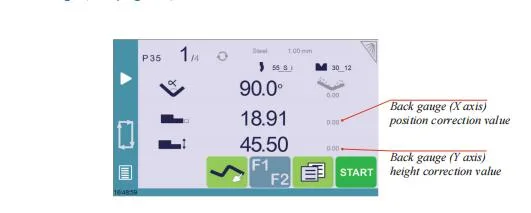 Hydraulic press brake CybTouch 8 controller Manual