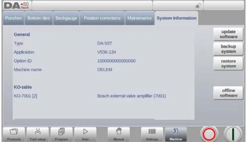 Operation Manual of Delem DA53T Controller for Press Brake