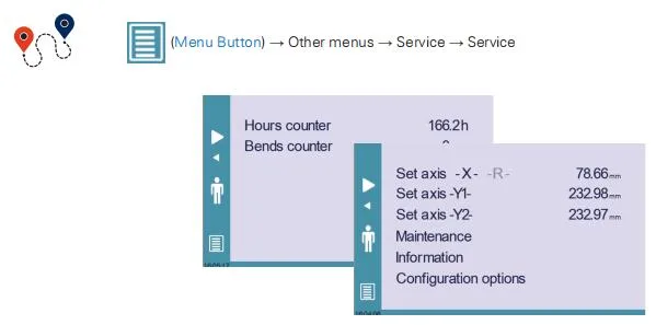 Hydraulic press brake CybTouch 8 controller Manual