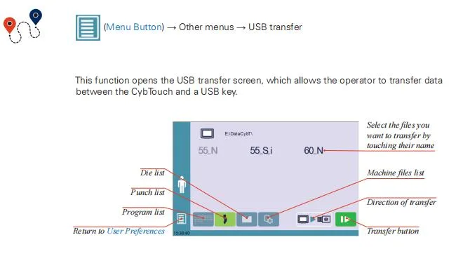 Hydraulic press brake CybTouch 8 controller Manual