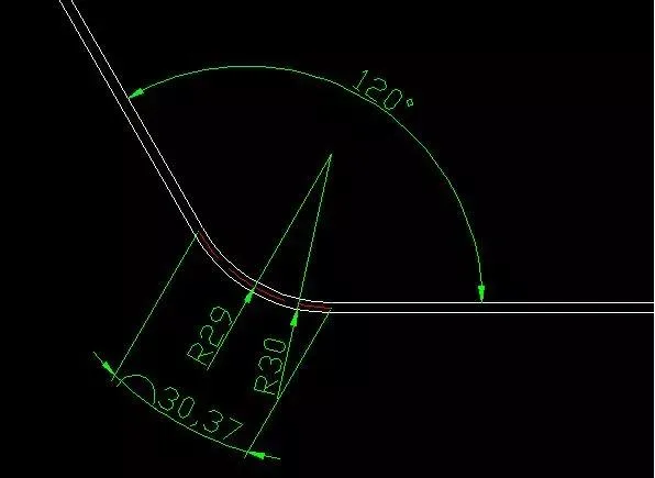 Hydraulic press brake bending arc workpiece method