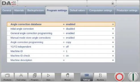 Operation Manual of Delem DA53T Controller for Press Brake