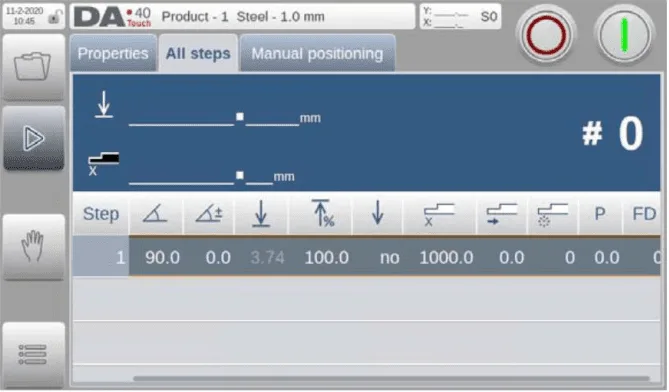 Delem DA41T and DA42T Hydraulic Press Brake Operation Manual
