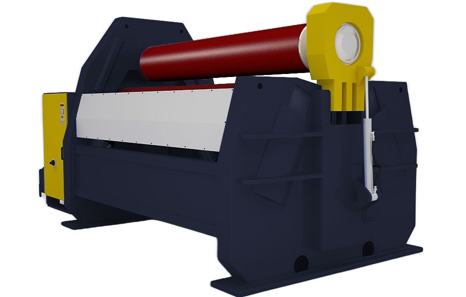 W12 4-Rolls Sheet Metal Plate Bending Machine