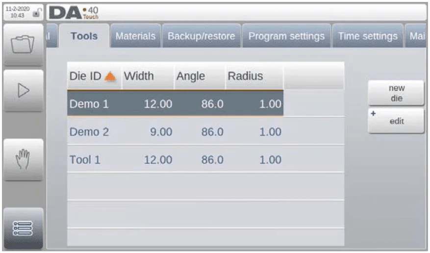 Delem DA41T and DA42T Hydraulic Press Brake Operation Manual