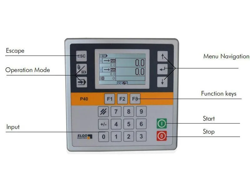 The process of selecting a press brake controller