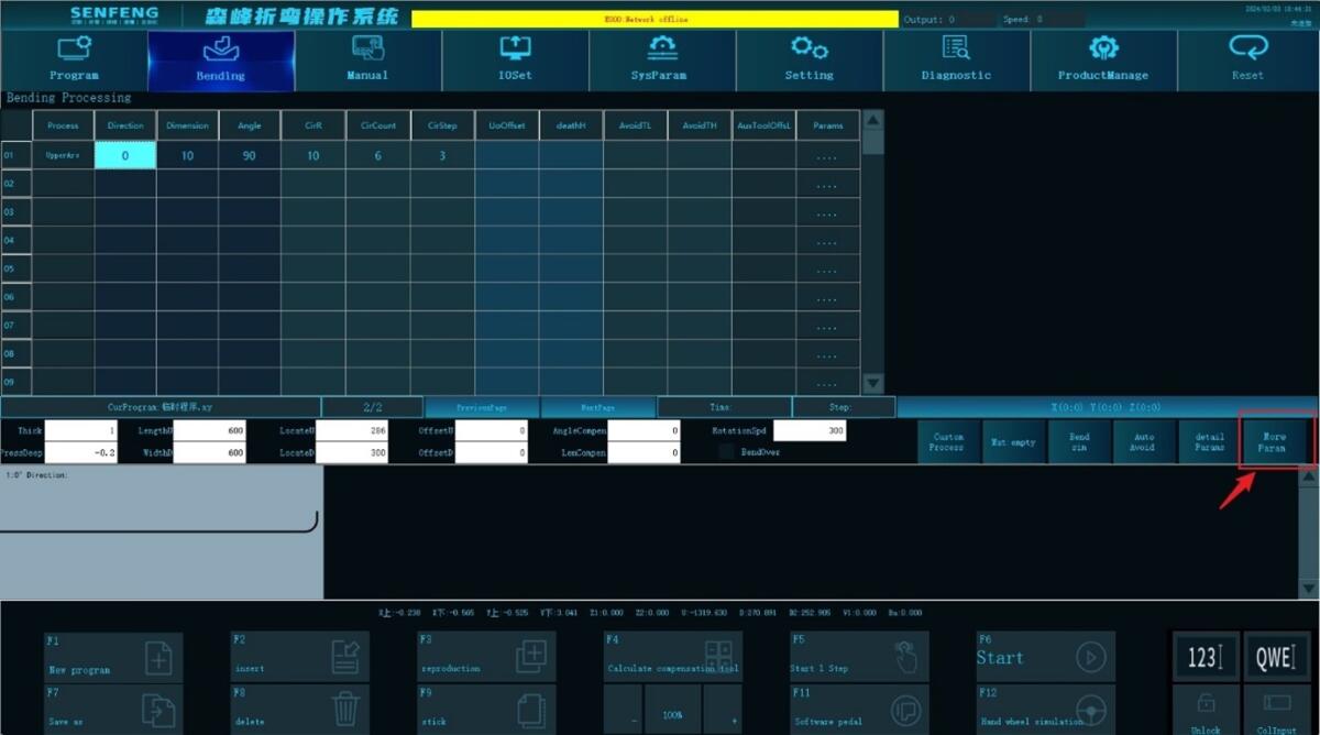 Automatic Panel Bender System Operation Instructions - Part.II